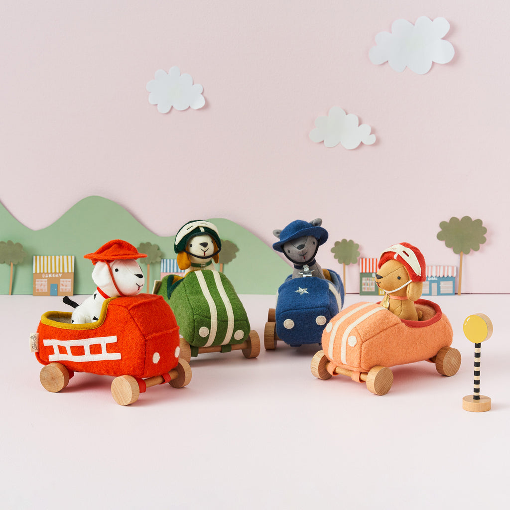 Holdie Dog-Go - Racer Girl - Pink – Olli Ella UK